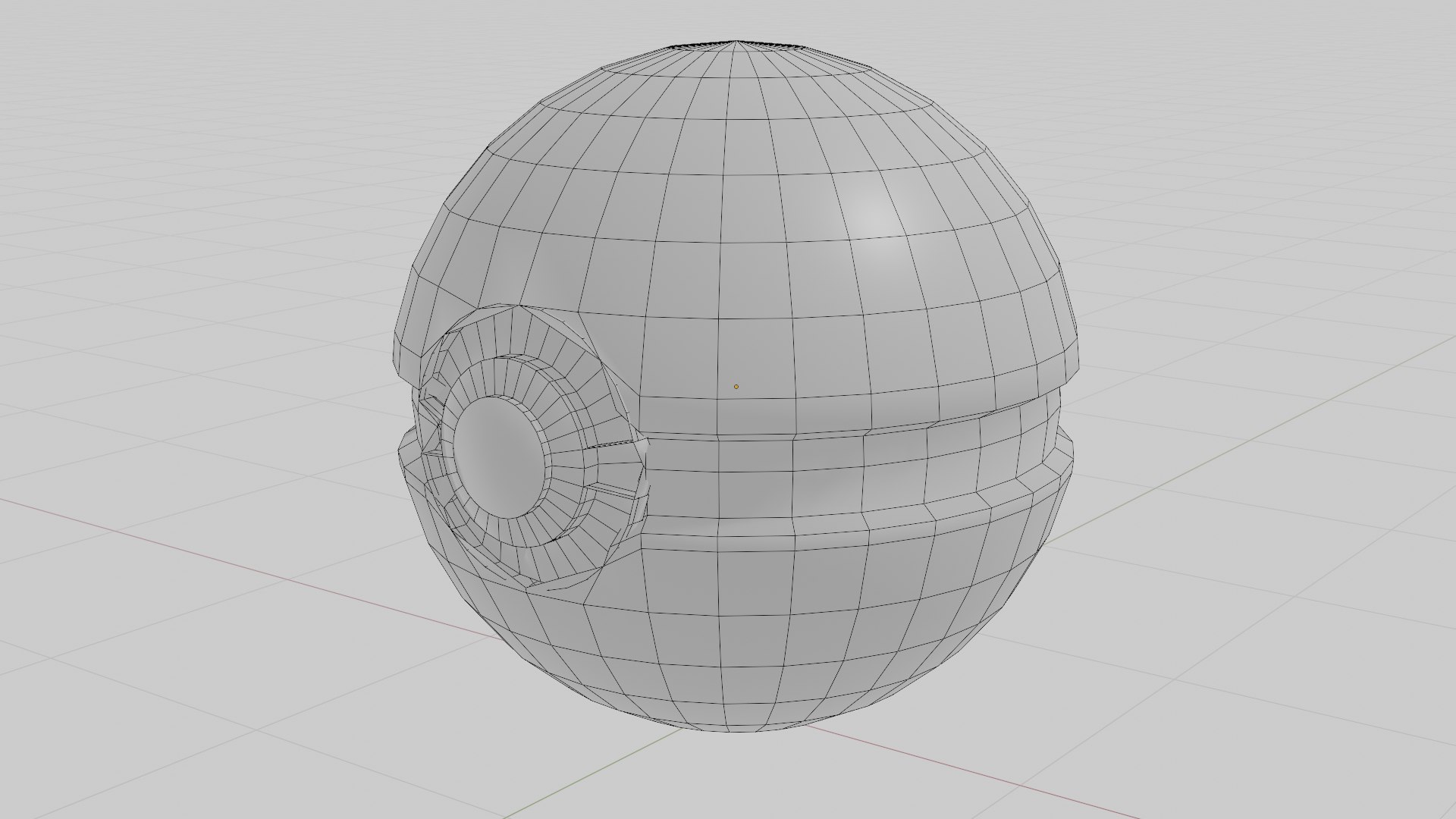 Low Poly Pokeball Pokemon 3D Model - TurboSquid 1951874