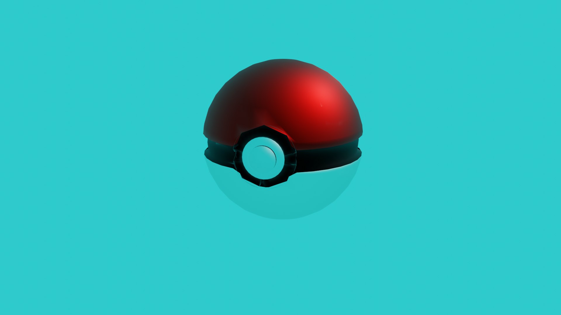 Low Poly Pokeball Pokemon 3D Model - TurboSquid 1951874