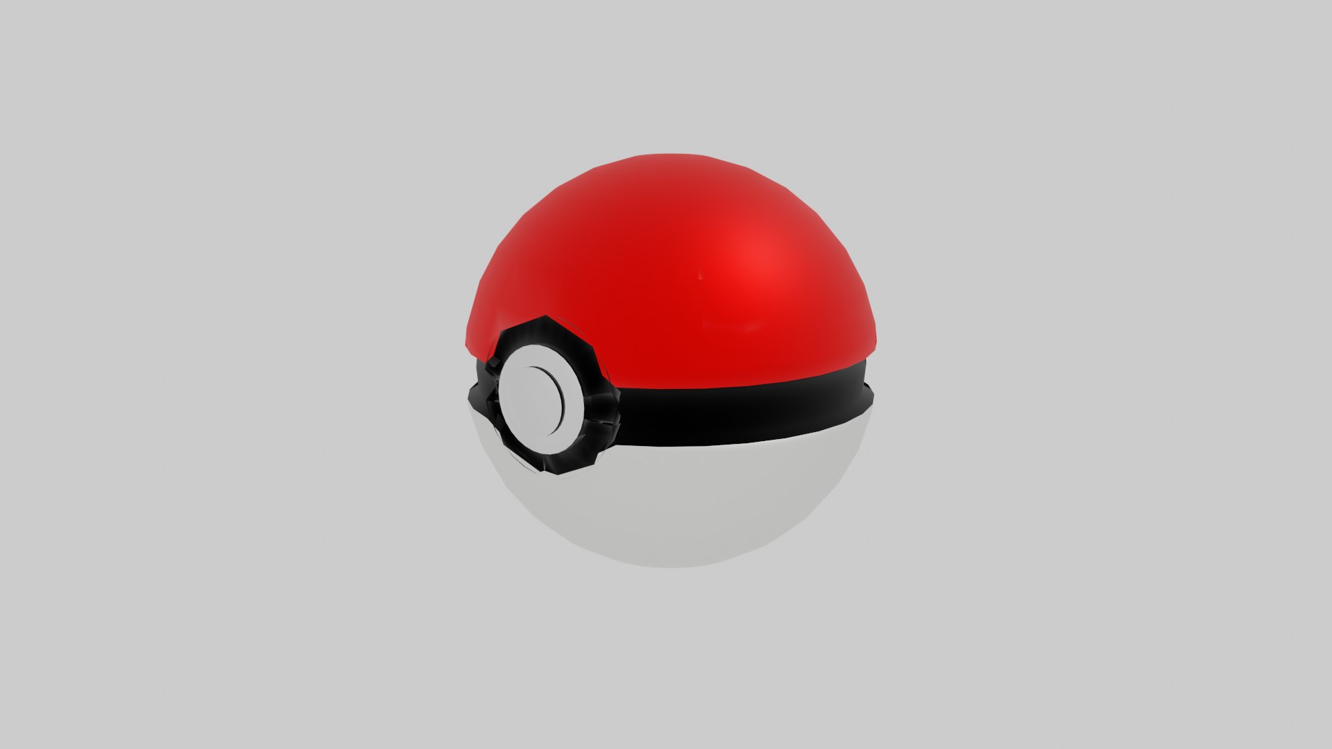 Low Poly Pokeball Pokemon 3D Model - TurboSquid 1951874