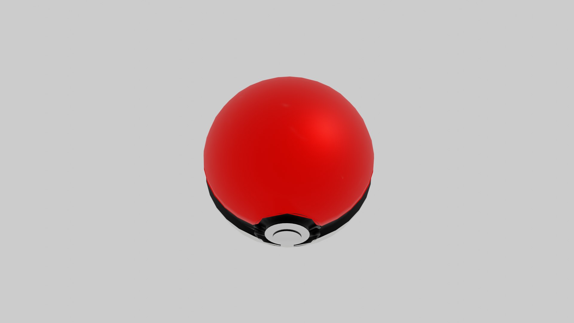 Low Poly Pokeball Pokemon 3D Model - TurboSquid 1951874