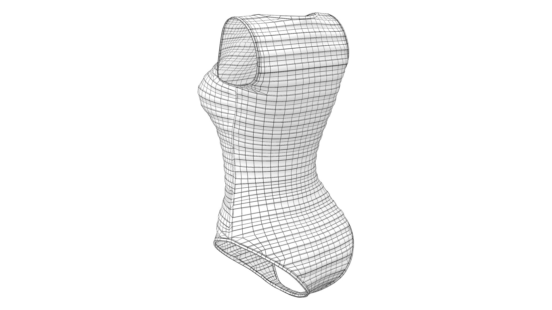 Transparent Effect Body Suit 3D Model - TurboSquid 1972778