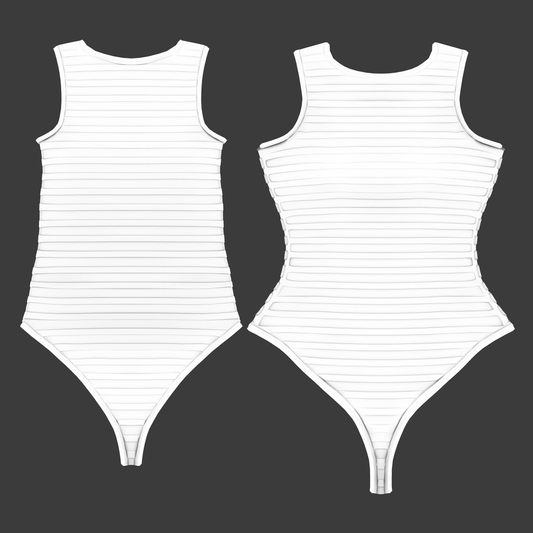 Transparent Effect Body Suit 3D Model - TurboSquid 1972778