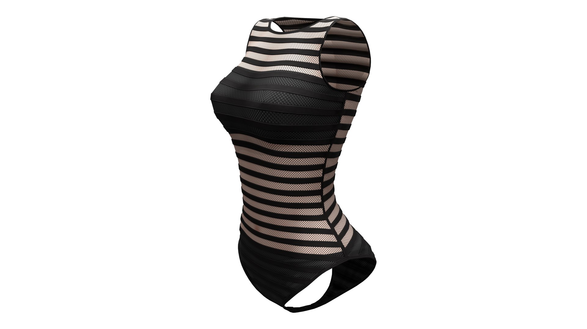 Transparent Effect Body Suit 3D Model - TurboSquid 1972778