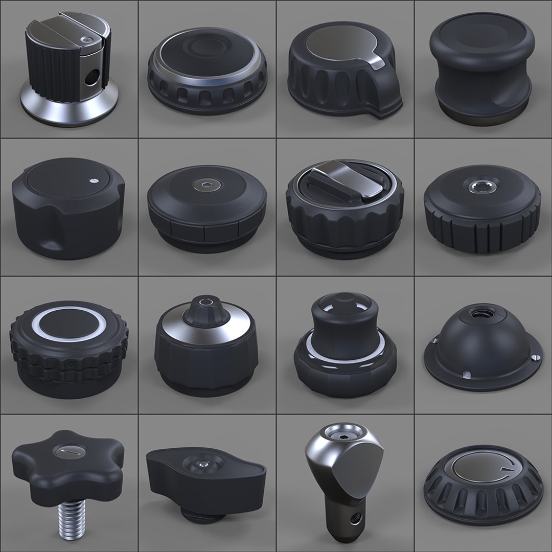 canisters bolts knobs cables max