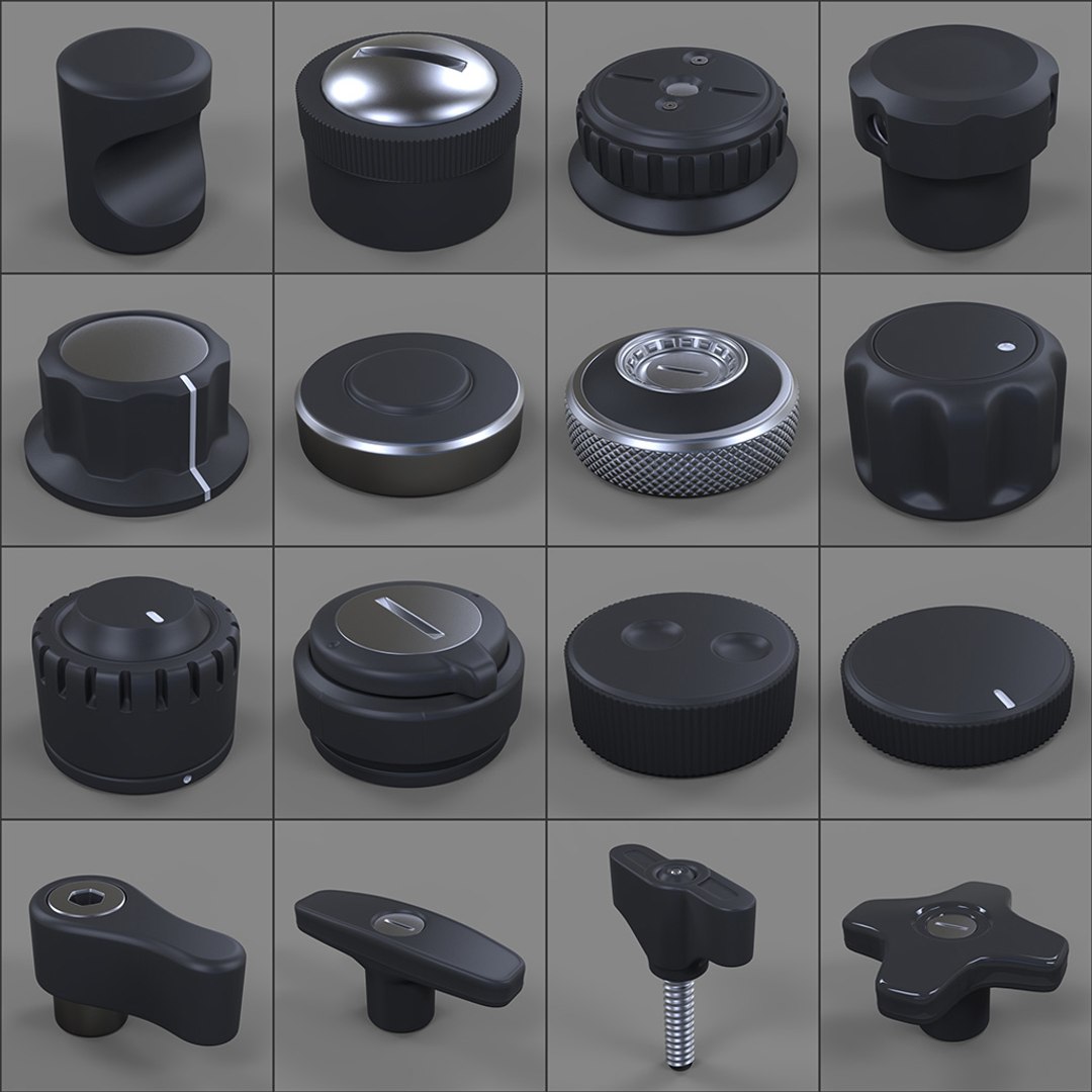 canisters bolts knobs cables max