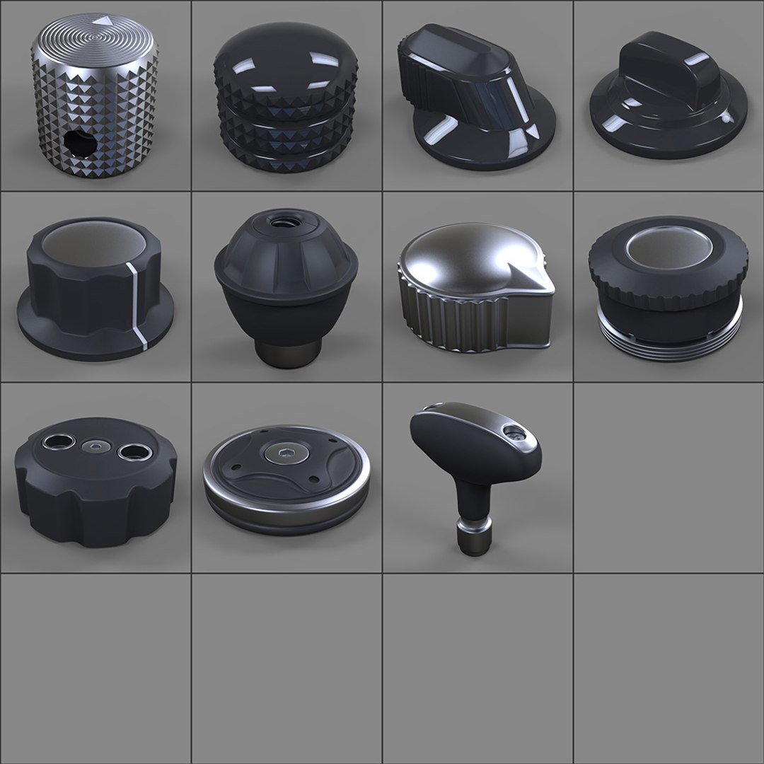 canisters bolts knobs cables max