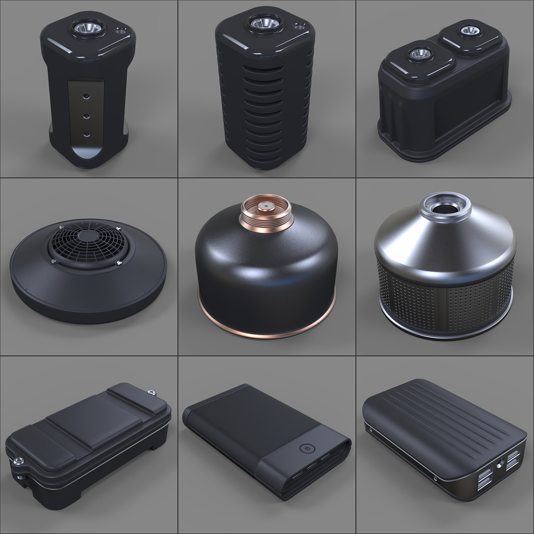 canisters bolts knobs cables max