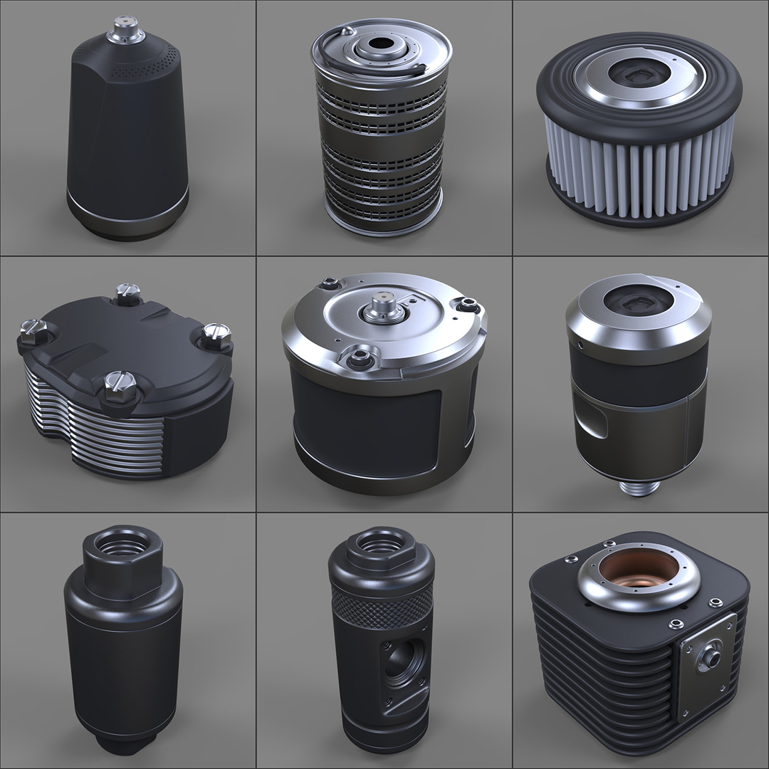 canisters bolts knobs cables max