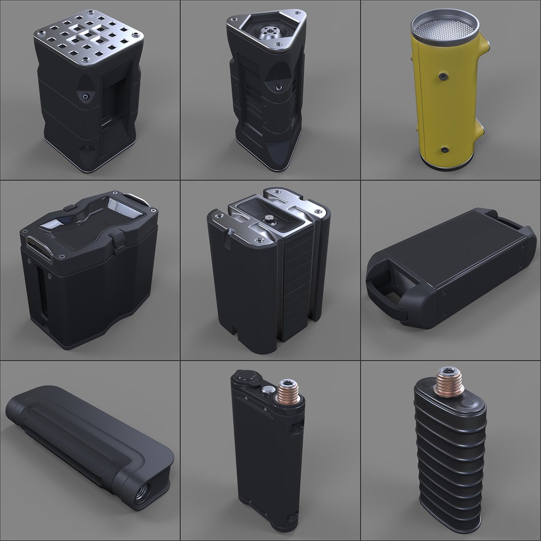 canisters bolts knobs cables max