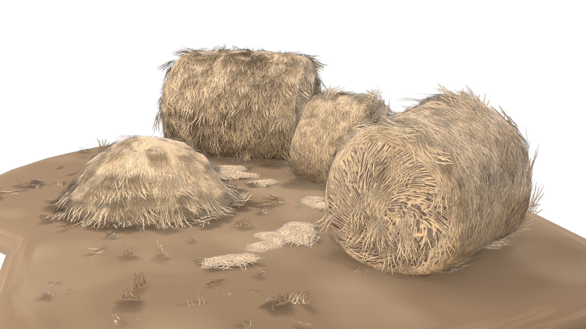 Hay Pack Model - TurboSquid 2443912