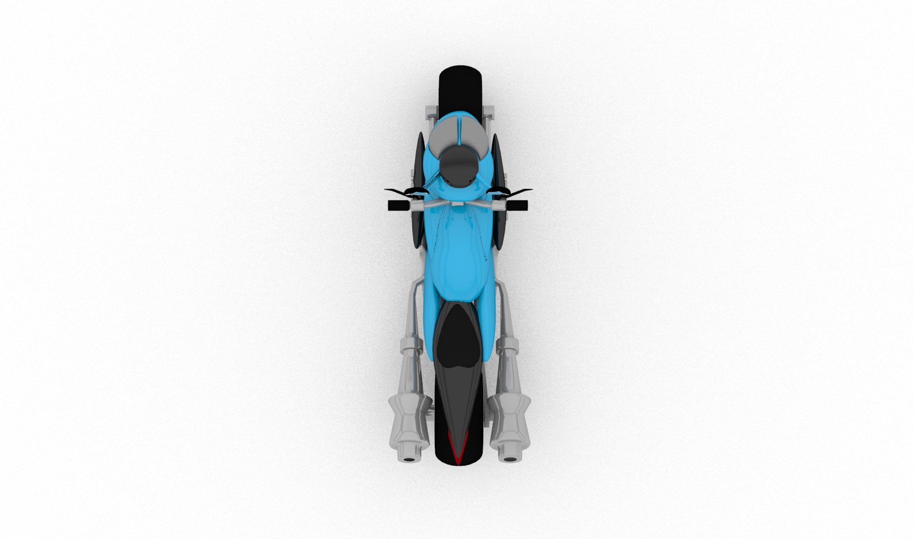 3d Racing Bike Model