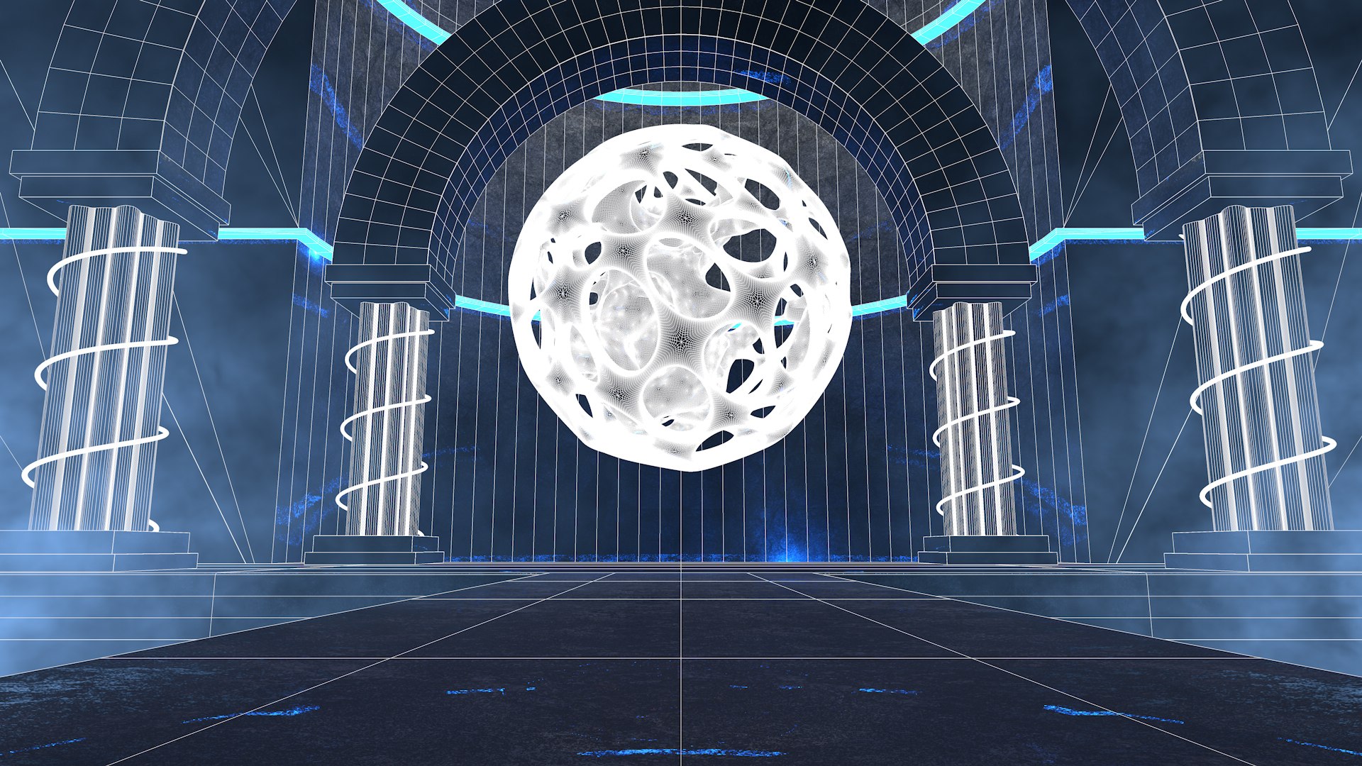 3D Model Concepts Dark Occult Temple - TurboSquid 1466480