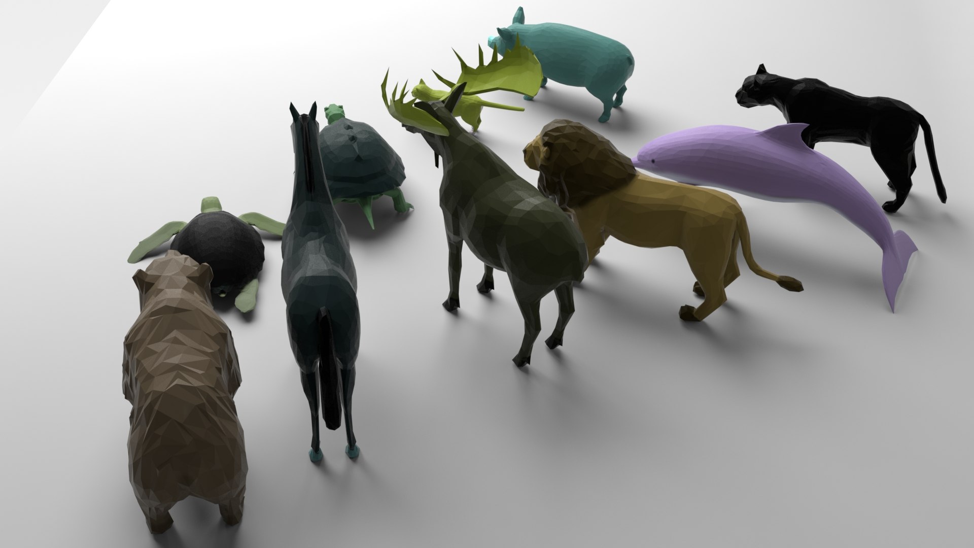 Animals Pack Ow 3D - TurboSquid 1370199