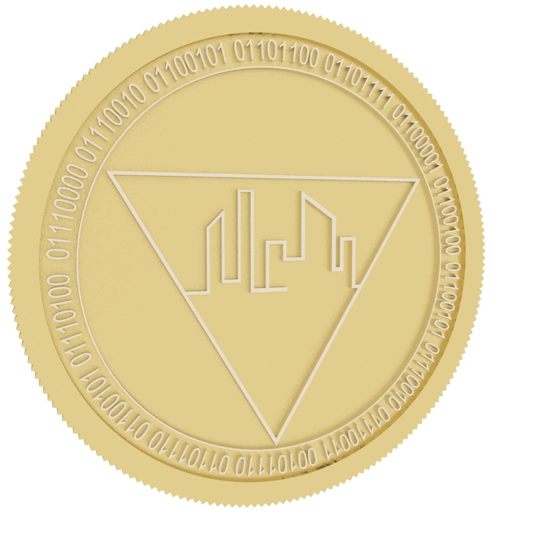 Oasiscity Coin 3D Model - TurboSquid 1621836