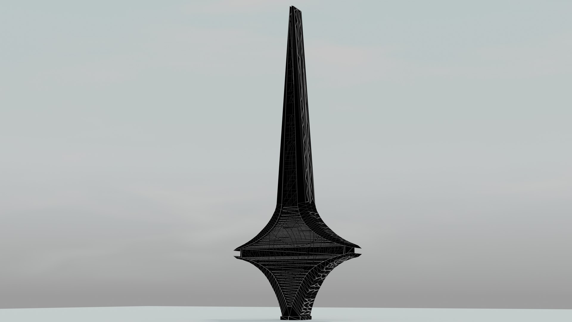 3D The Damascene Sword Monument - TurboSquid 1961635