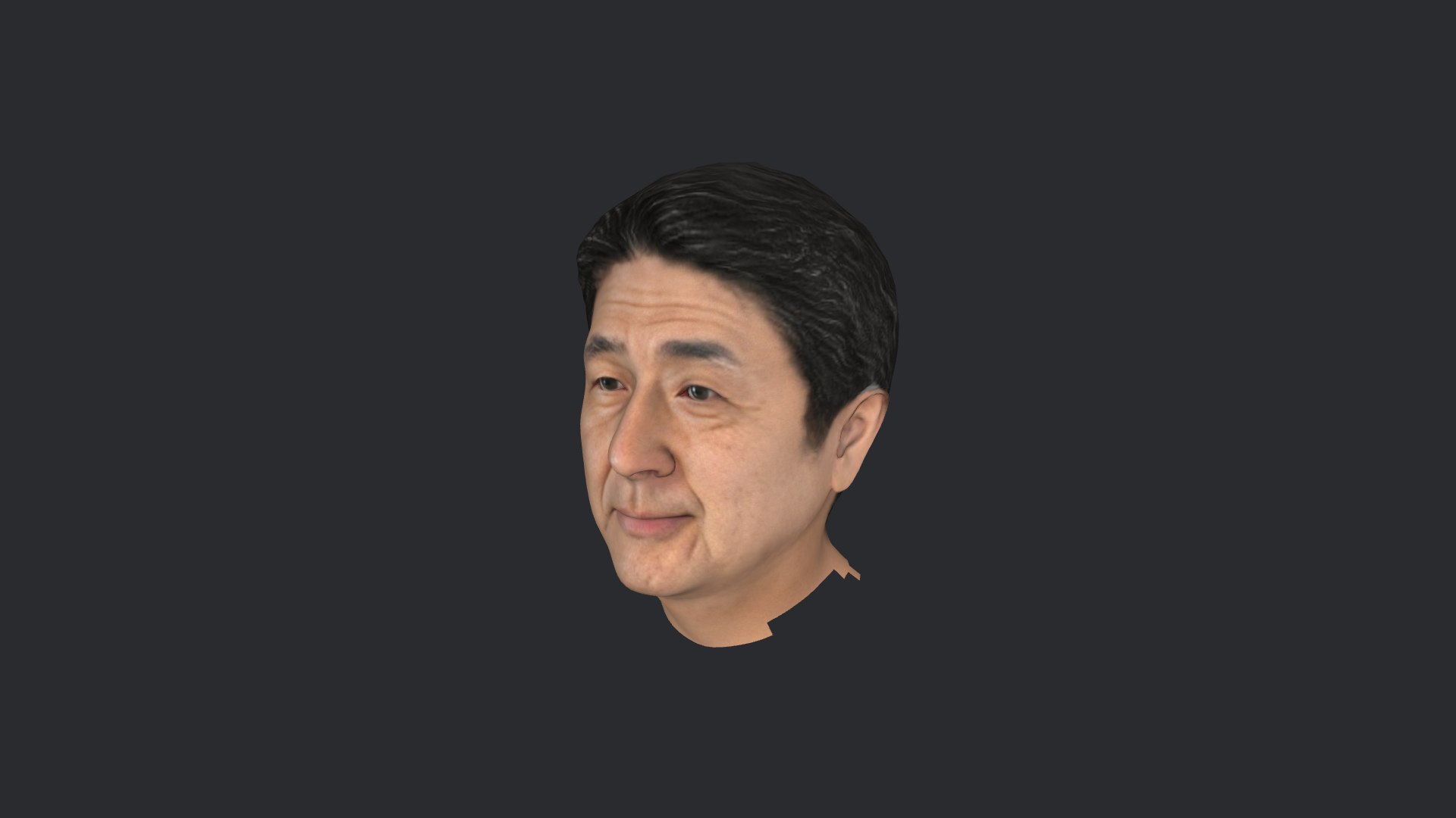 Shinzo Abe Hyper Realistic Full Body Fully Rigged 3D Character 3D model ...