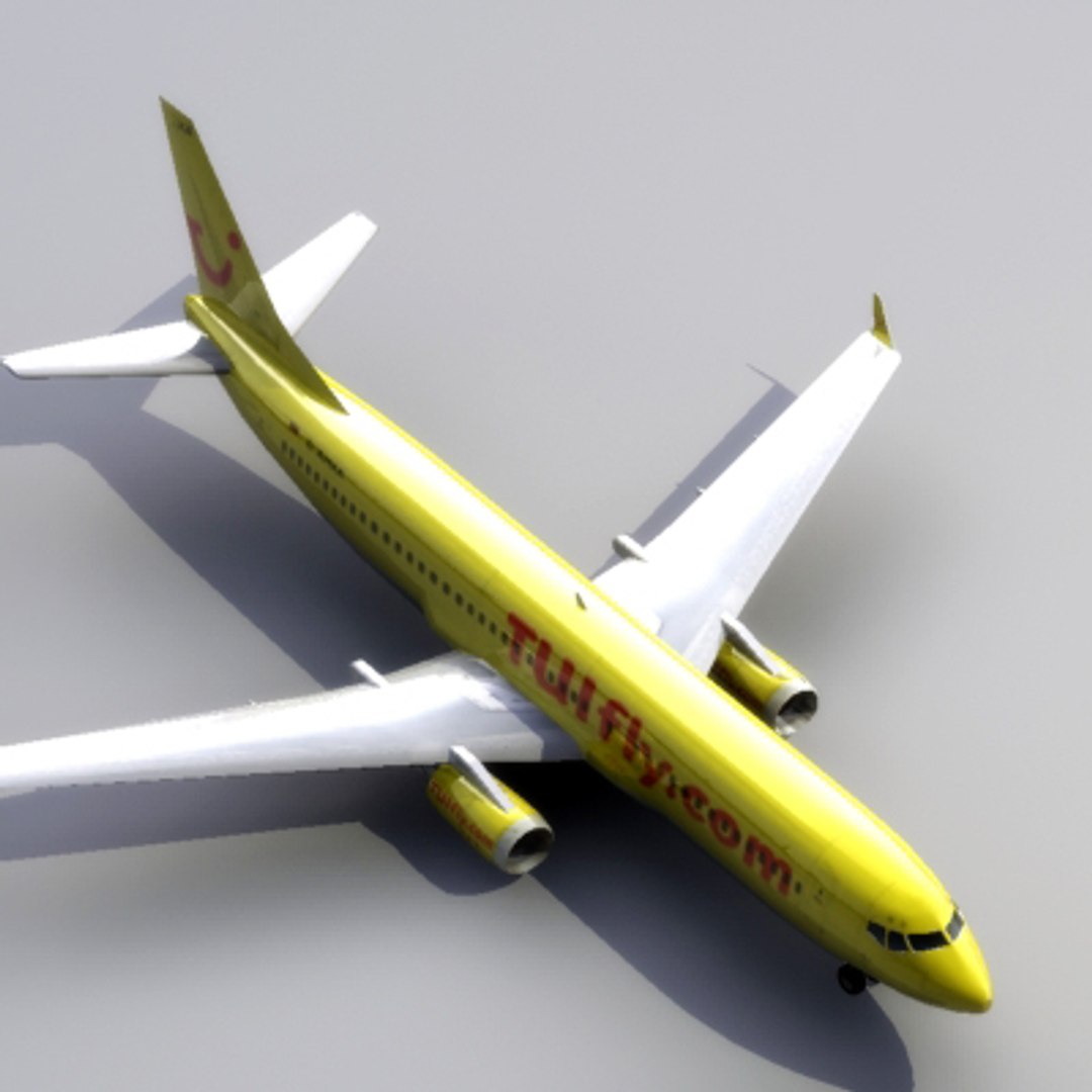 Boeing 737-800 737 Jet 3d Model