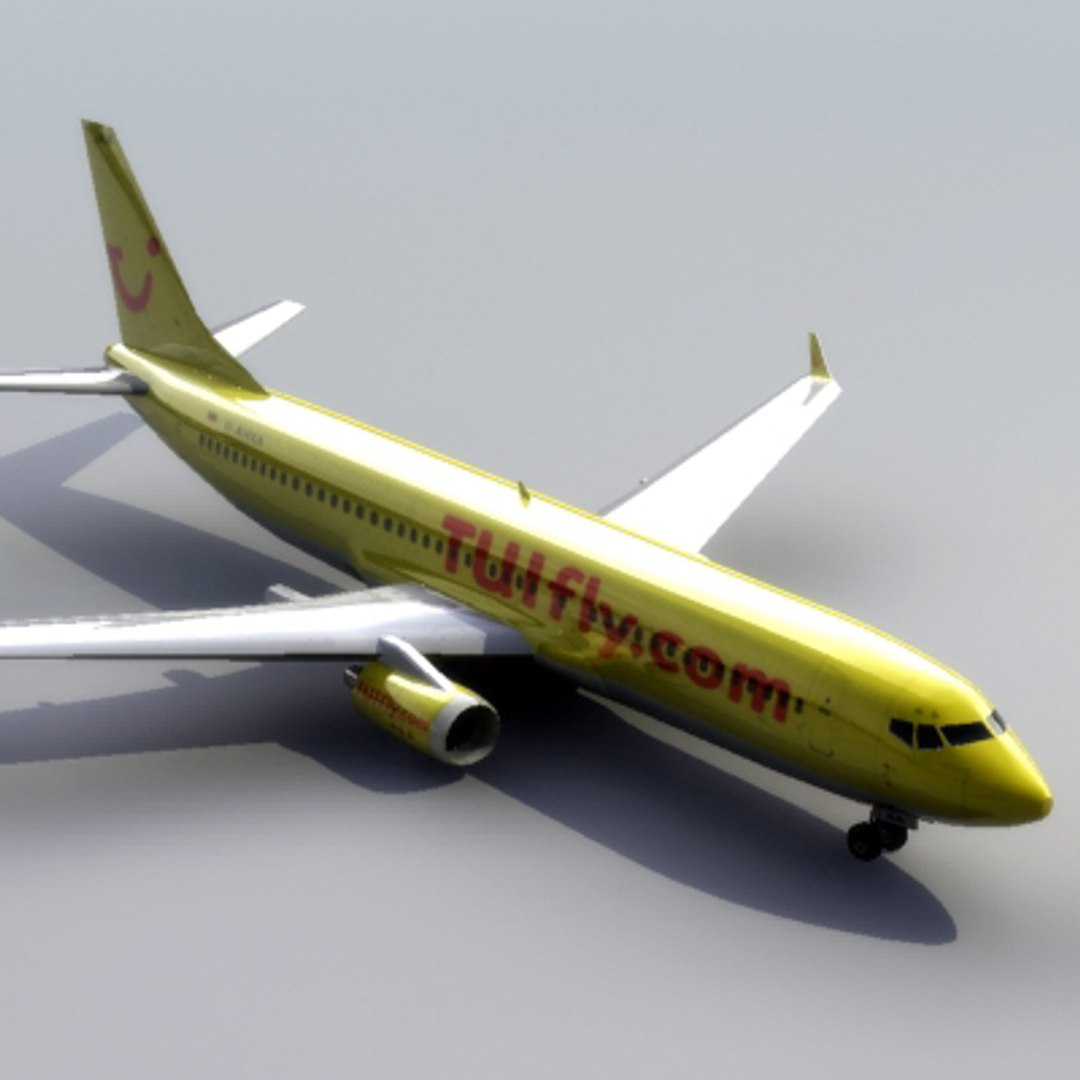 Boeing 737-800 737 Jet 3d Model