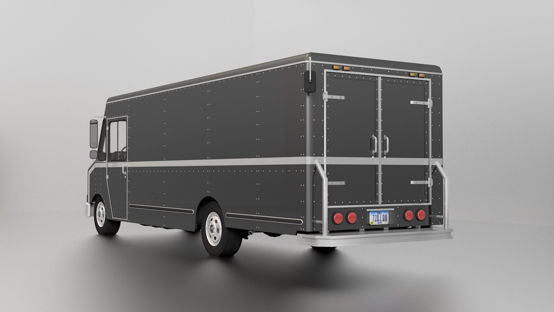 3D Boxvan Van - TurboSquid 1436563