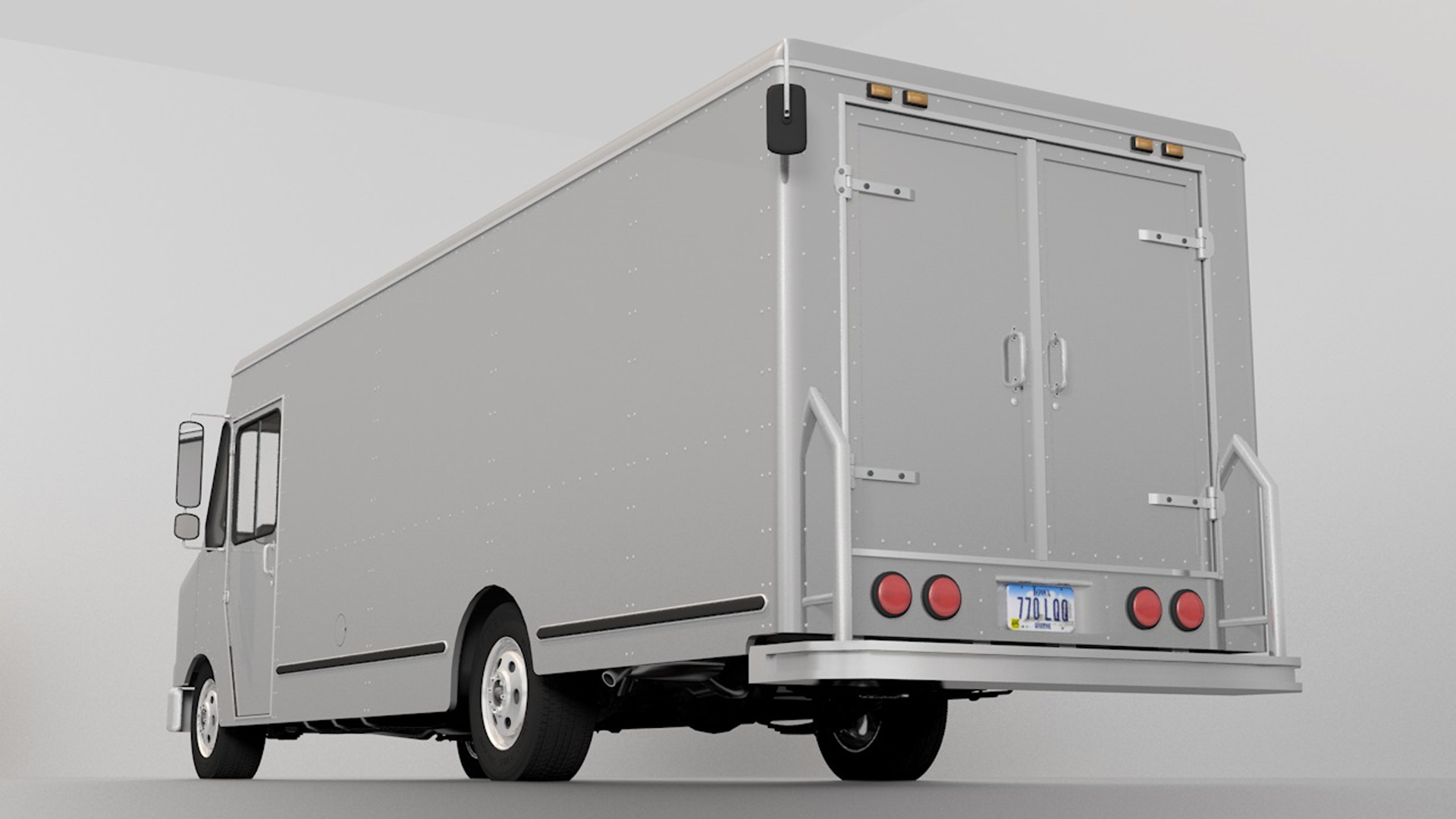 3D Boxvan Van - TurboSquid 1436563