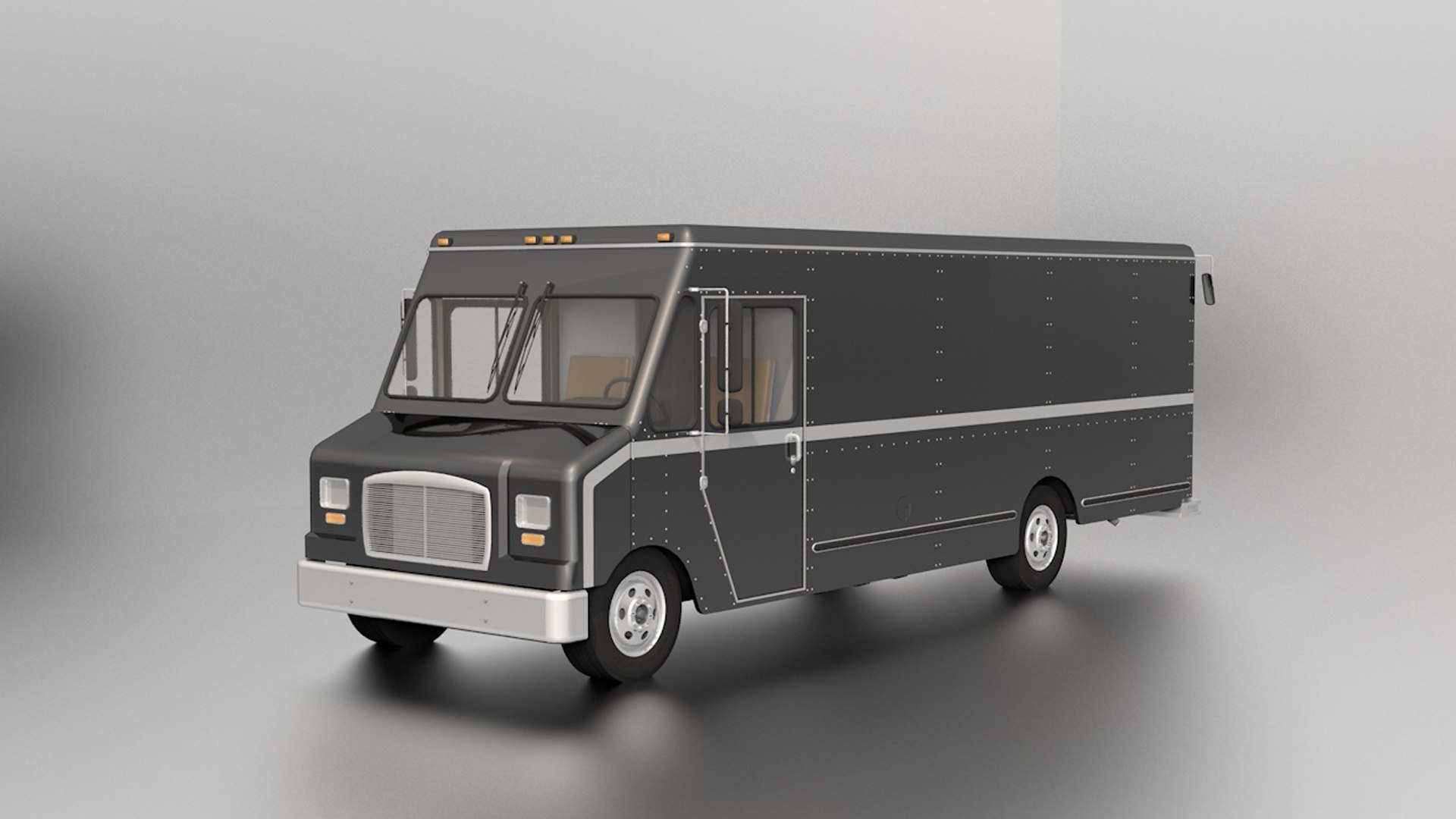 3D Boxvan Van - TurboSquid 1436563
