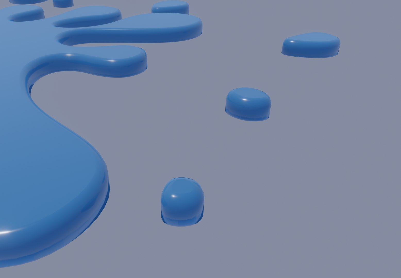 Splash landscape water 3D model - TurboSquid 1610603