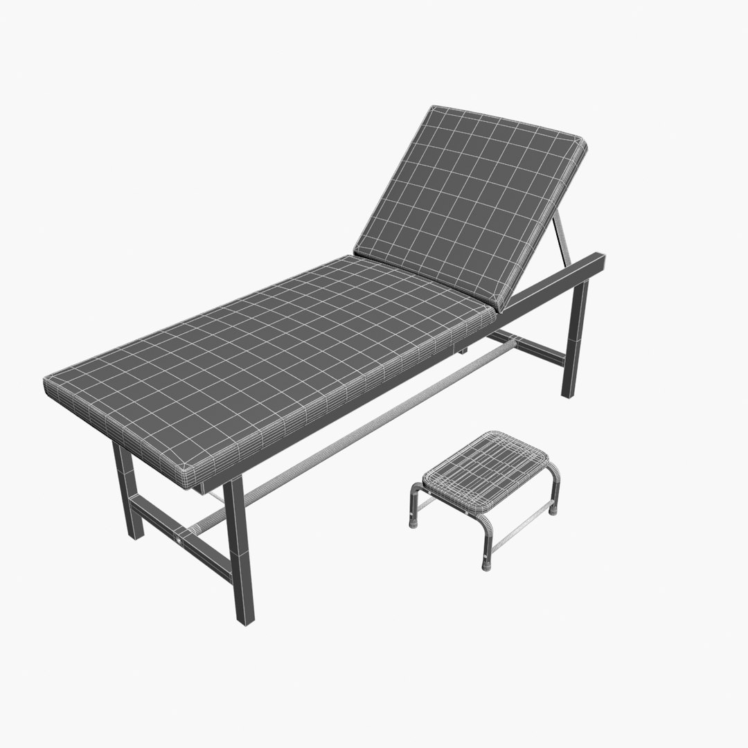3D Examination Table - TurboSquid 1282787