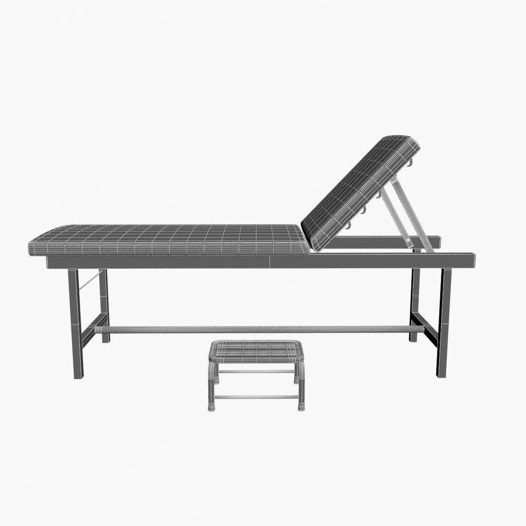 3D Examination Table - TurboSquid 1282787