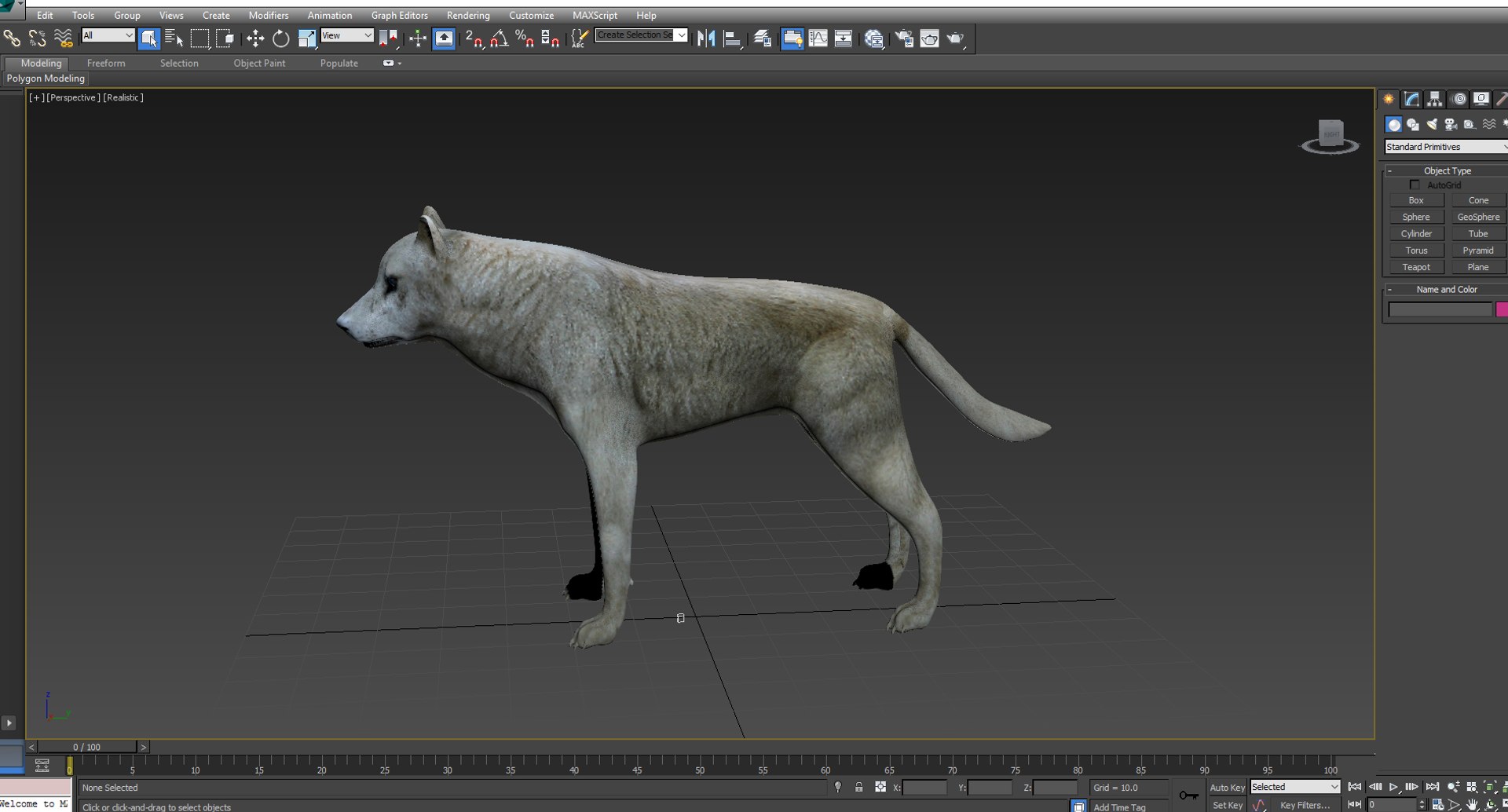 Wolf 3D model - TurboSquid 1202040