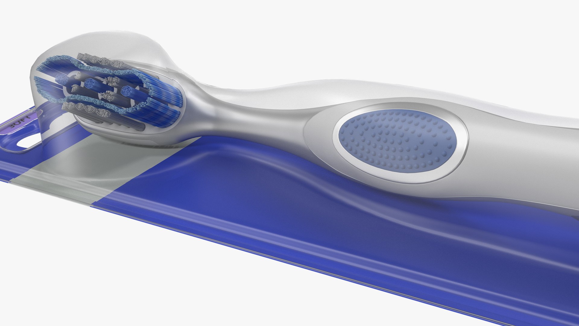Toothbrush blister packaging tooth 3D model - TurboSquid 1465429