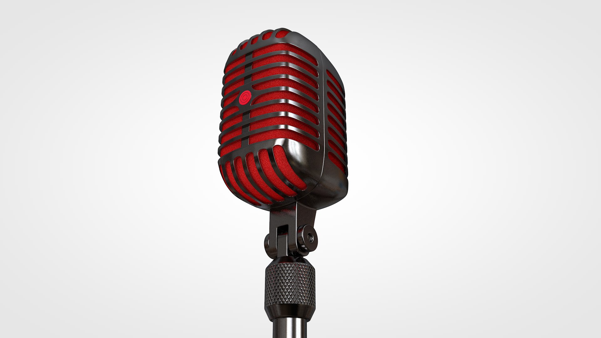 3D Black Microphone - TurboSquid 1964233