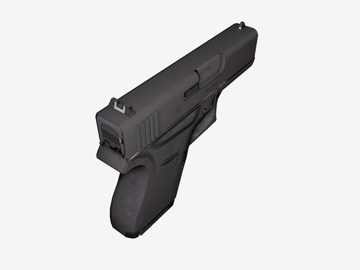 3D Glock 43 Model - TurboSquid 1239533