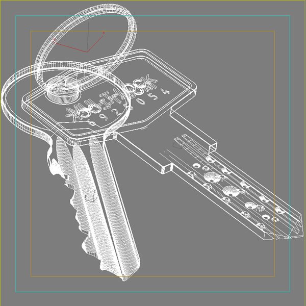 key 04 3d 3ds