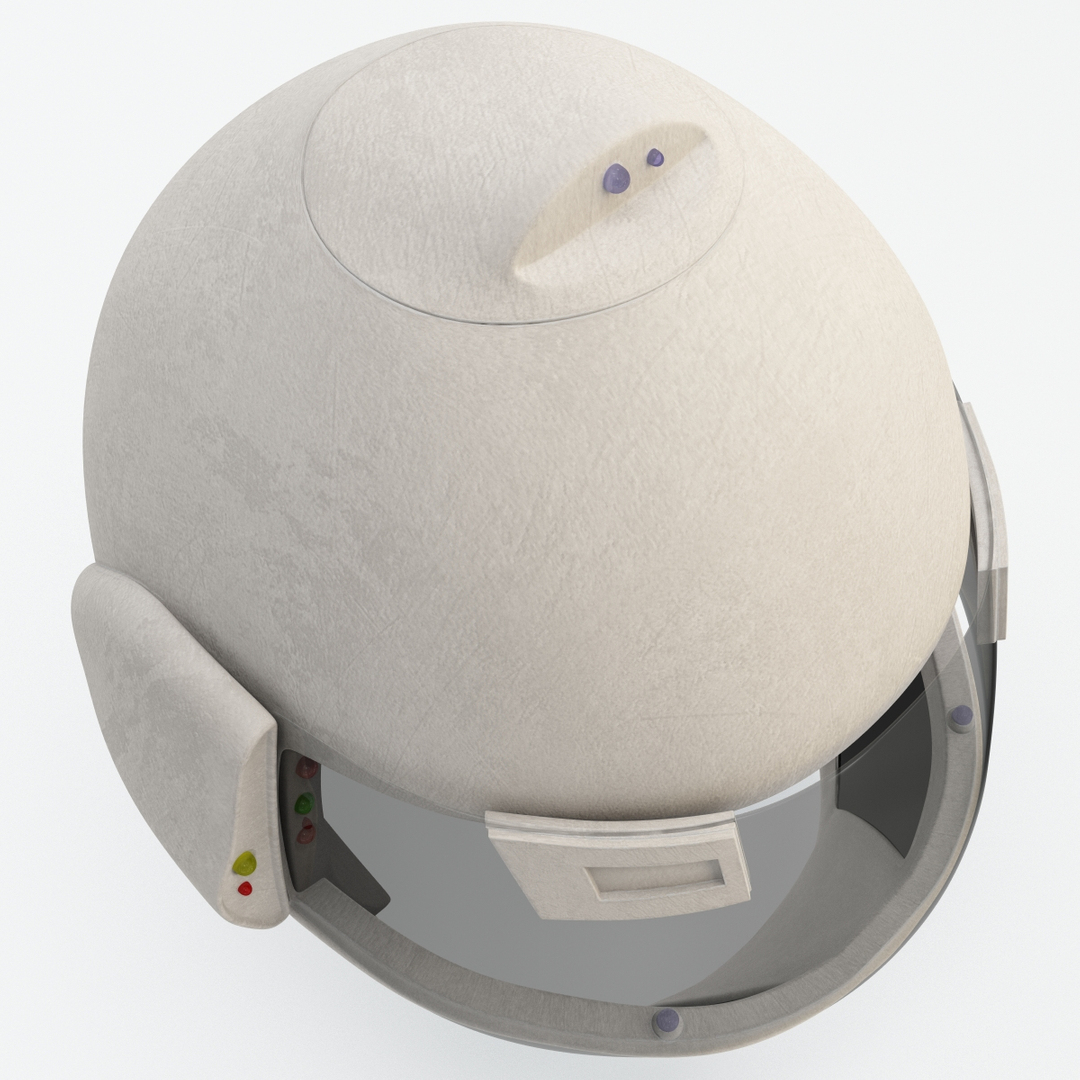 lightwave futuristic soldier helmet