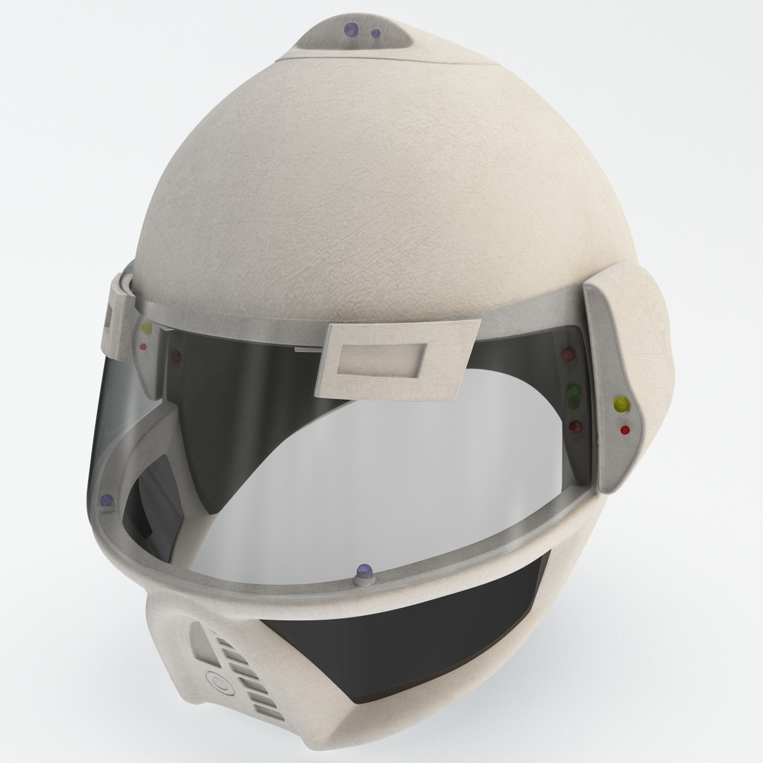 lightwave futuristic soldier helmet