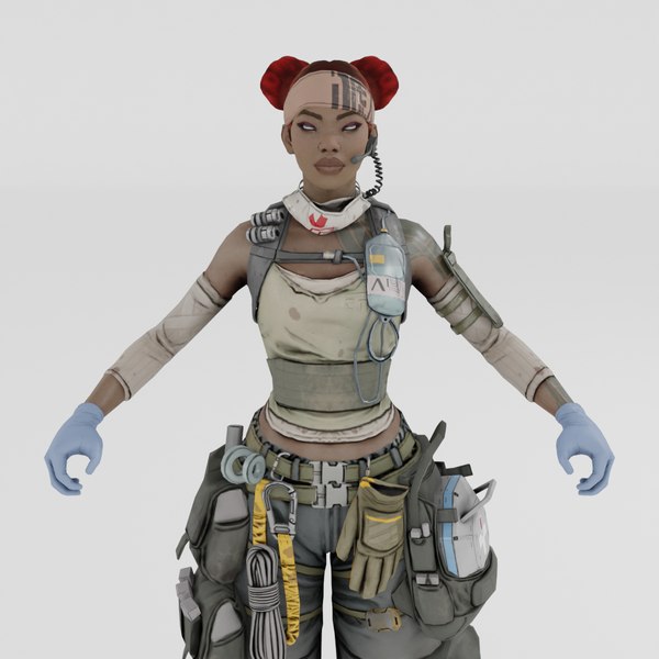 Lifeline - Apex Legends - Rigged 3D 모델 - TurboSquid 1998344