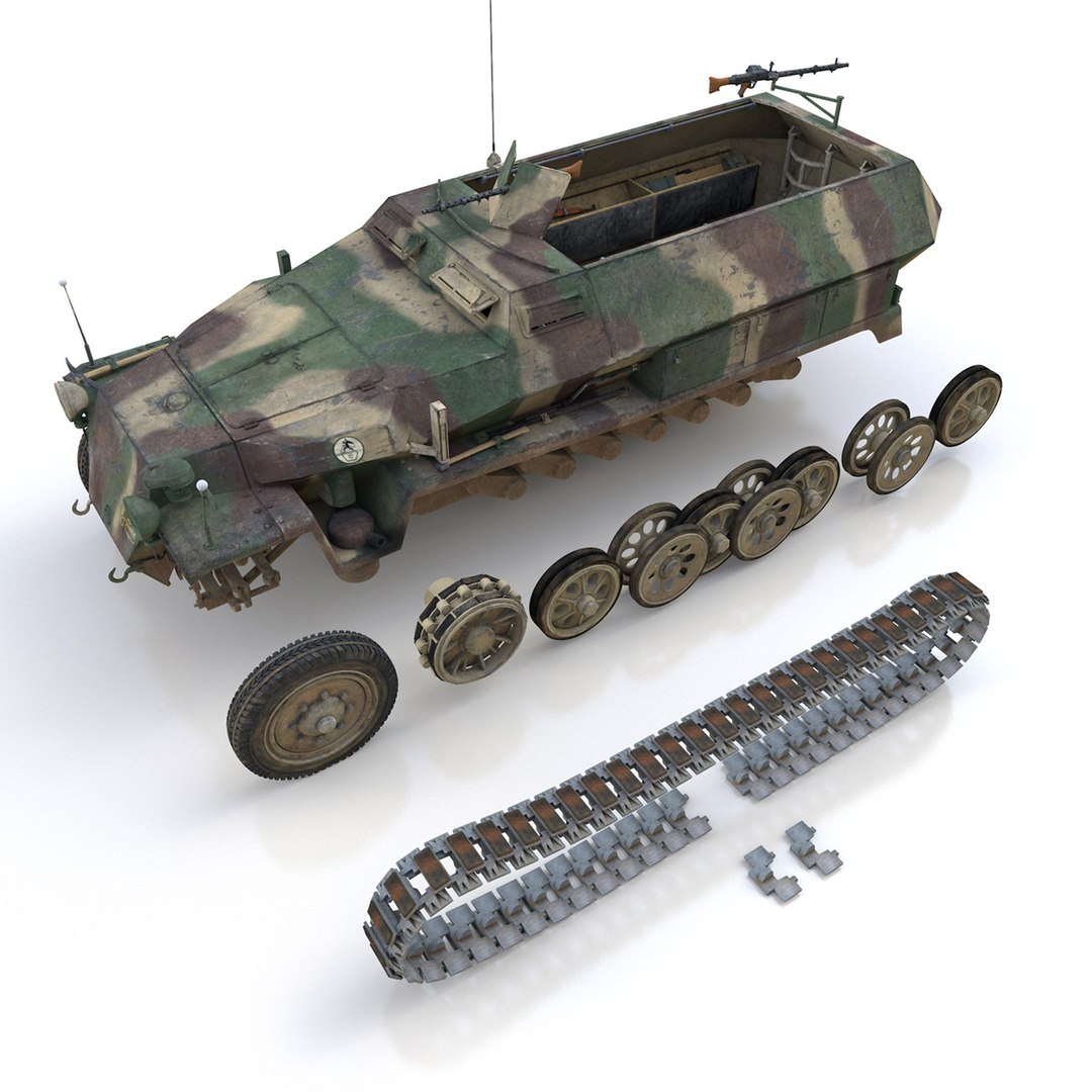 3D sd kfz 1 ausf - TurboSquid 1359776