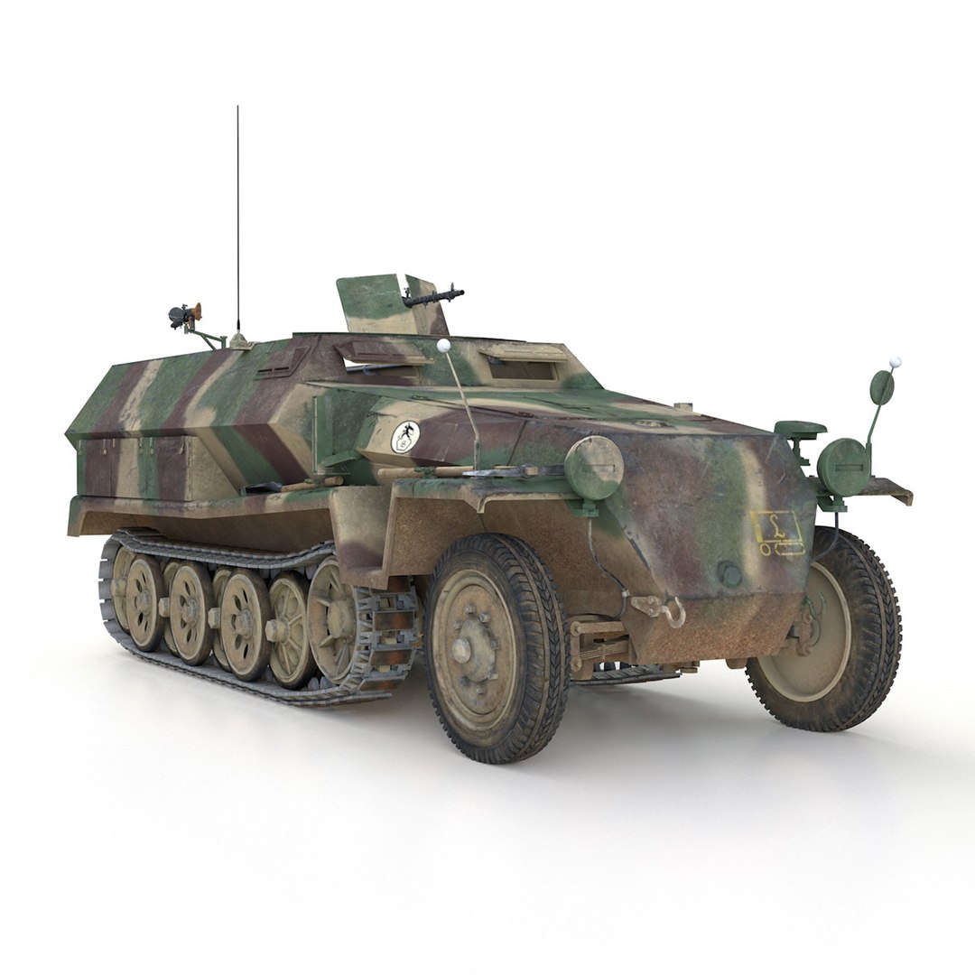 3D sd kfz 1 ausf - TurboSquid 1359776