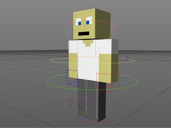 modelo 3d personaje de minecraft - TurboSquid 1032081