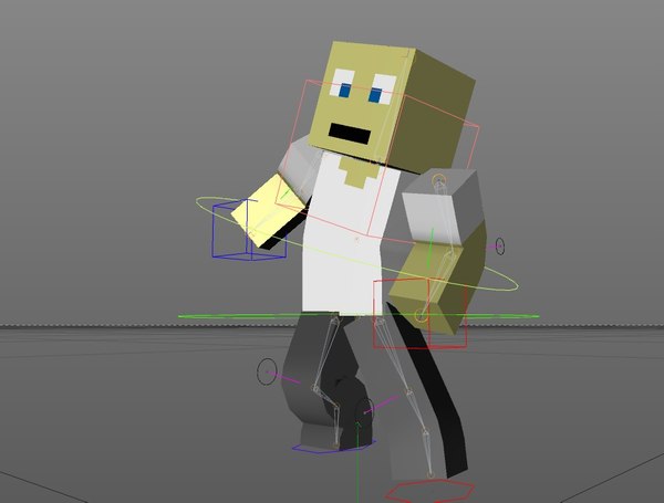 modelo 3d personaje de minecraft - TurboSquid 1032081