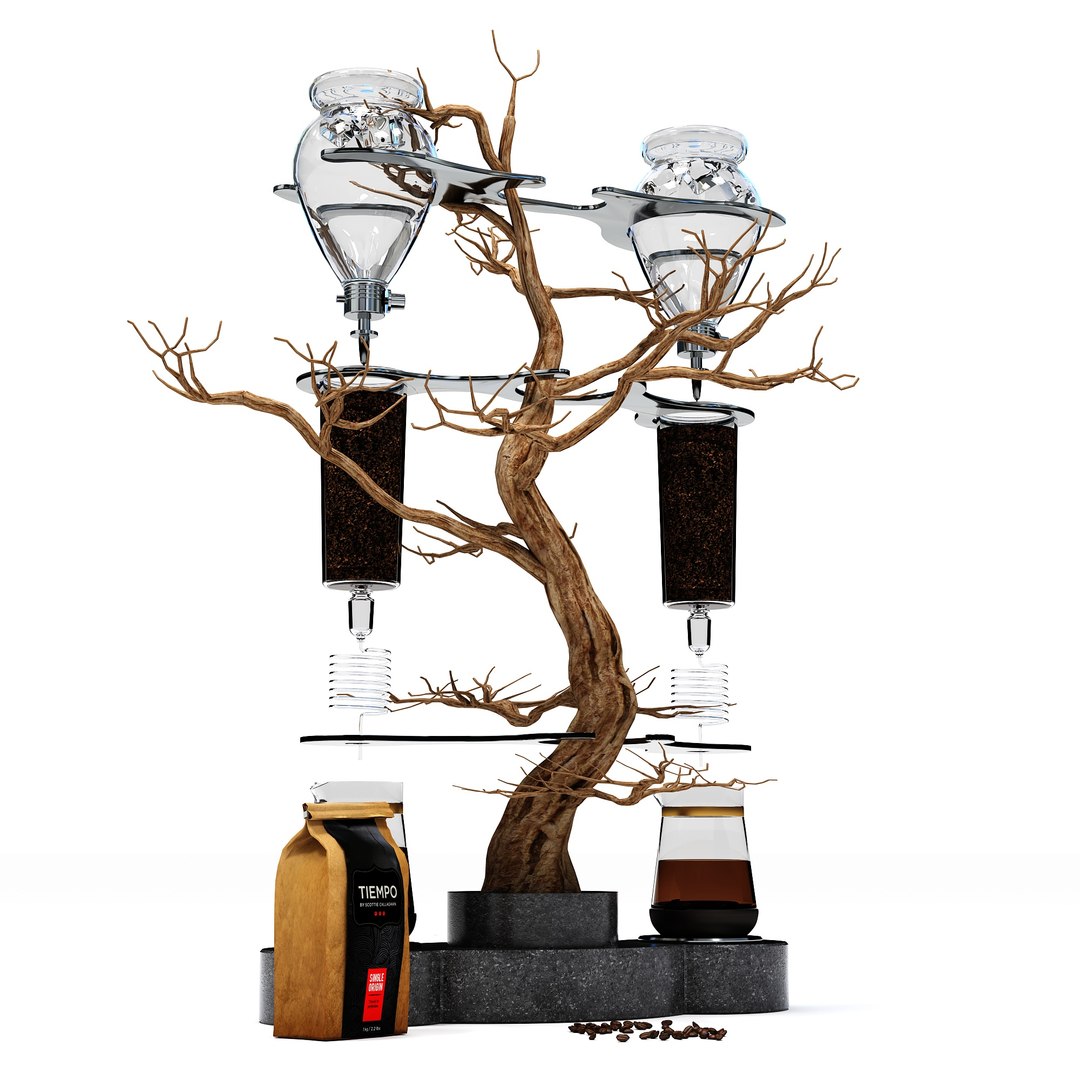 3D Cold Drip Tower CM018 - TurboSquid 2504906