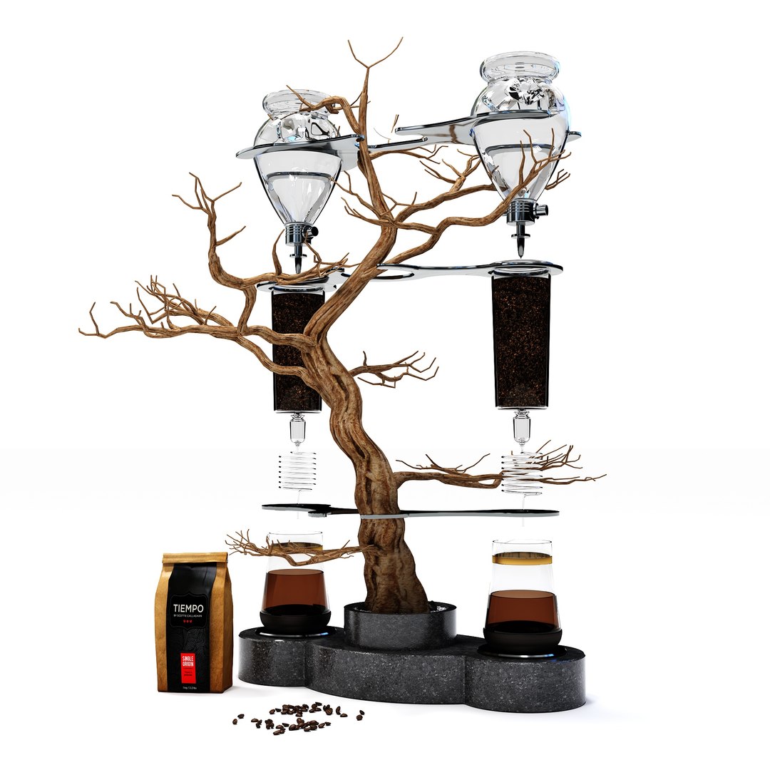 3D Cold Drip Tower CM018 - TurboSquid 2504906