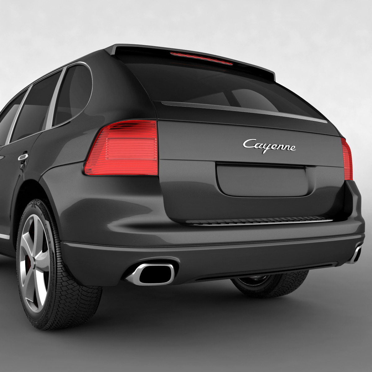 porsche cayenne 3d model