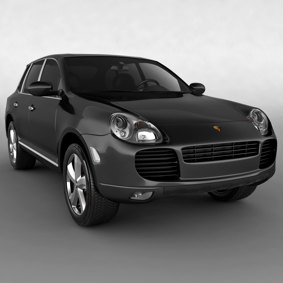 porsche cayenne 3d model