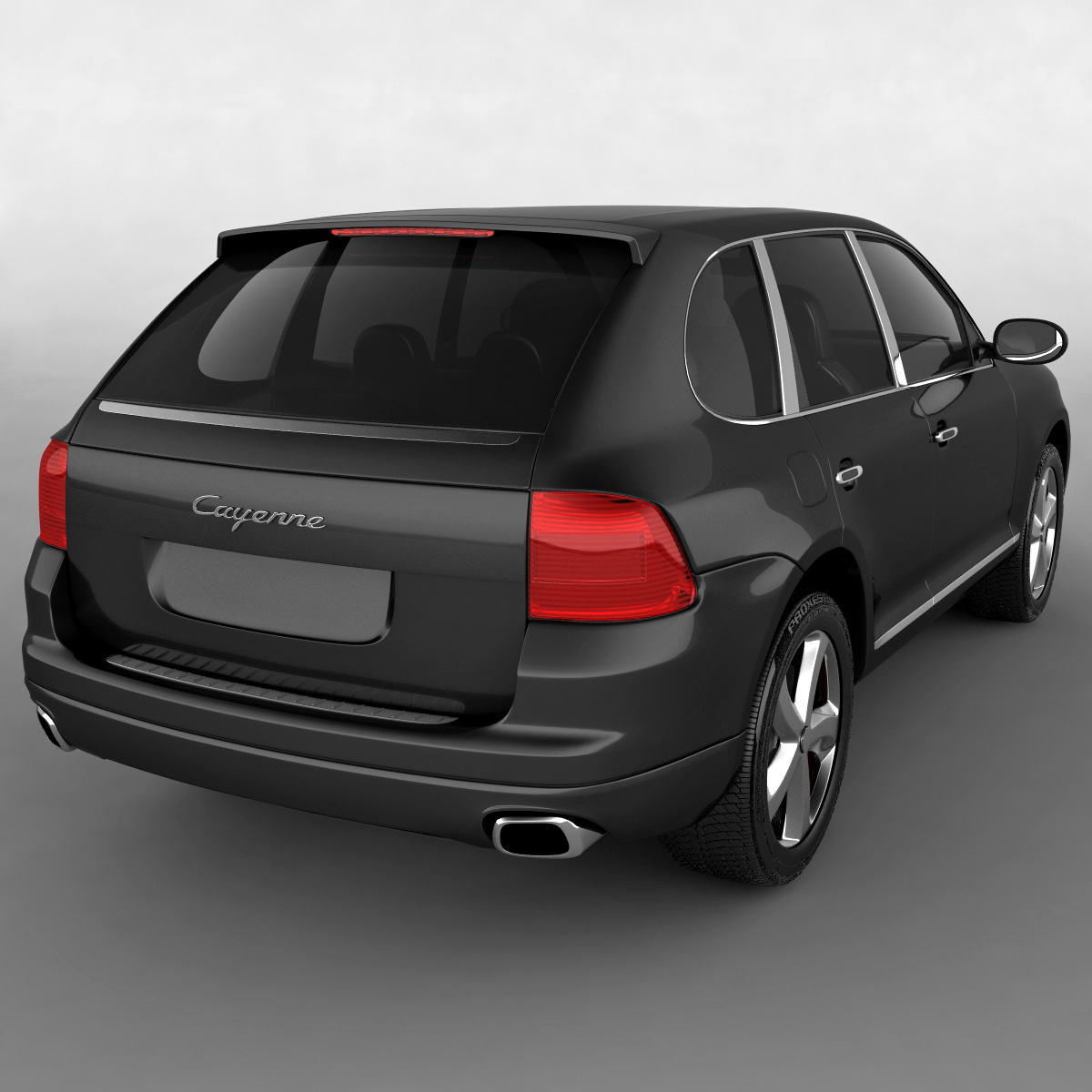 porsche cayenne 3d model