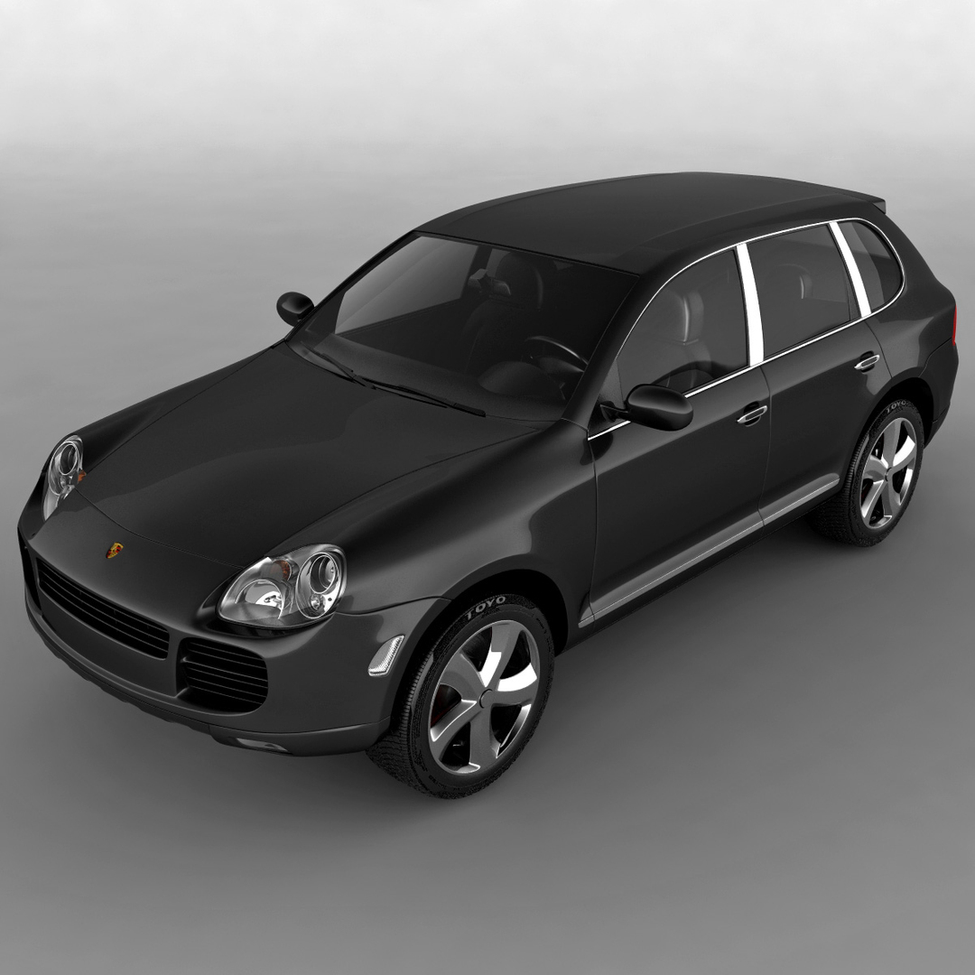 porsche cayenne 3d model