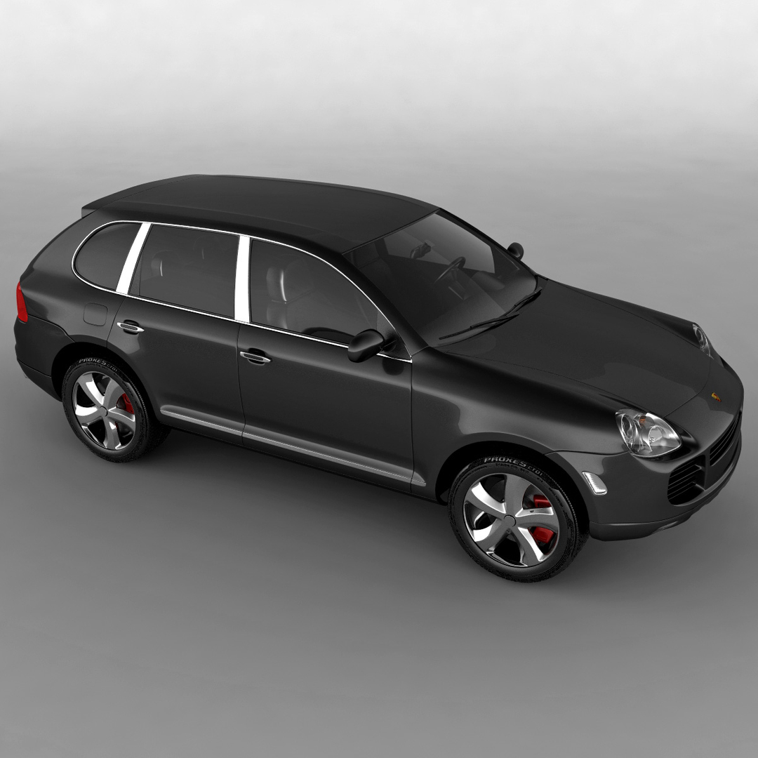 porsche cayenne 3d model