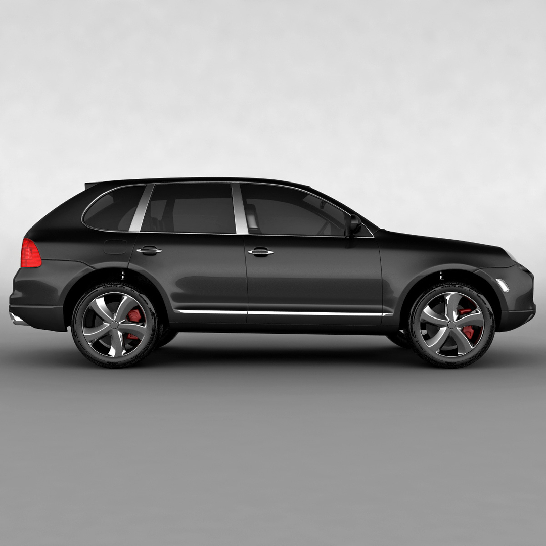 porsche cayenne 3d model