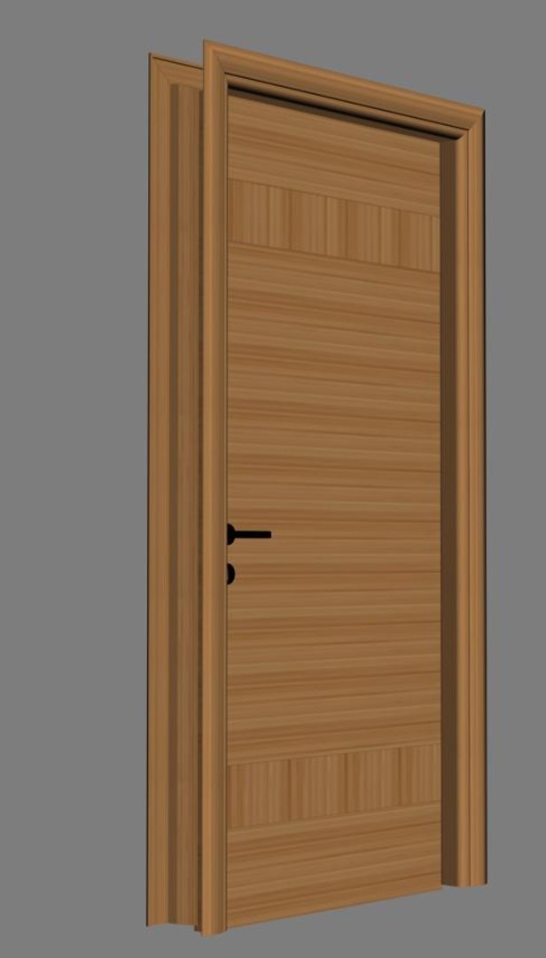 Free 3ds Model Interior Door