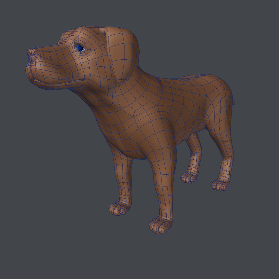 3ds max dog